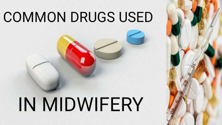DRUGS USED IN MIDWIFERY - Midwives Revision
